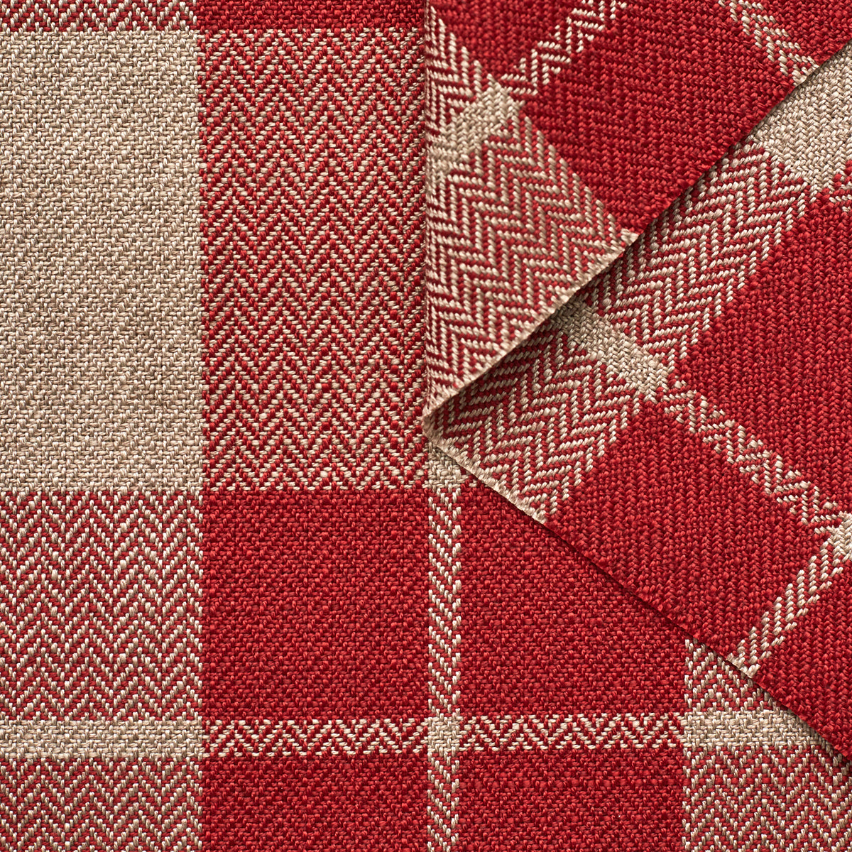 T22Q03258 | Checked Herringbone Trevira Fabric – Nona Source
